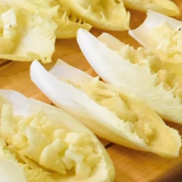 Endive Boats with Fennel-Apple Filling - Everyday Plant-Based